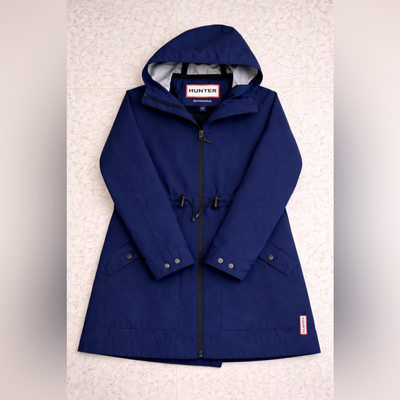 Hunter | Jackets & Coats | Hunter Waterproof Hooded Rain Jacket S Light ...